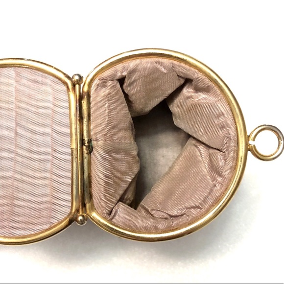 Vintage | Bags | Vintage Green Leather And Metal Coin Purse | Poshmark